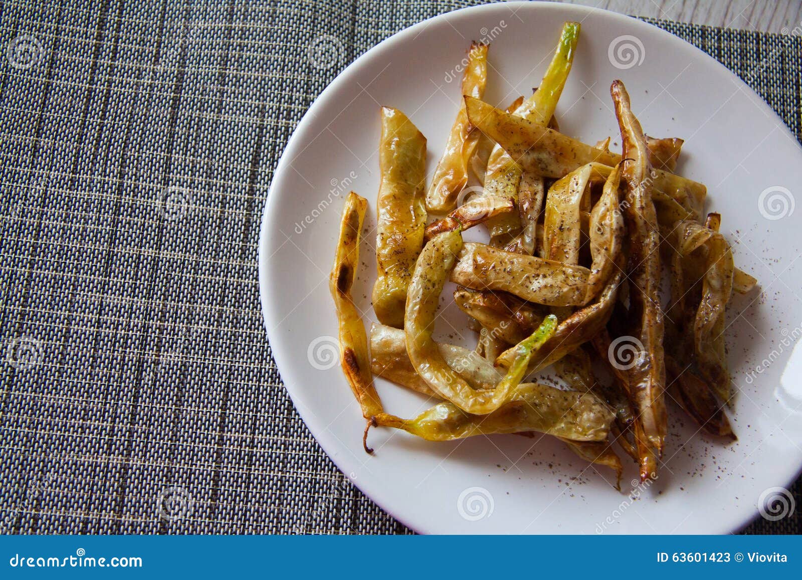 Fried beans stock image. Image of chilli, fresh, fried - 63601423