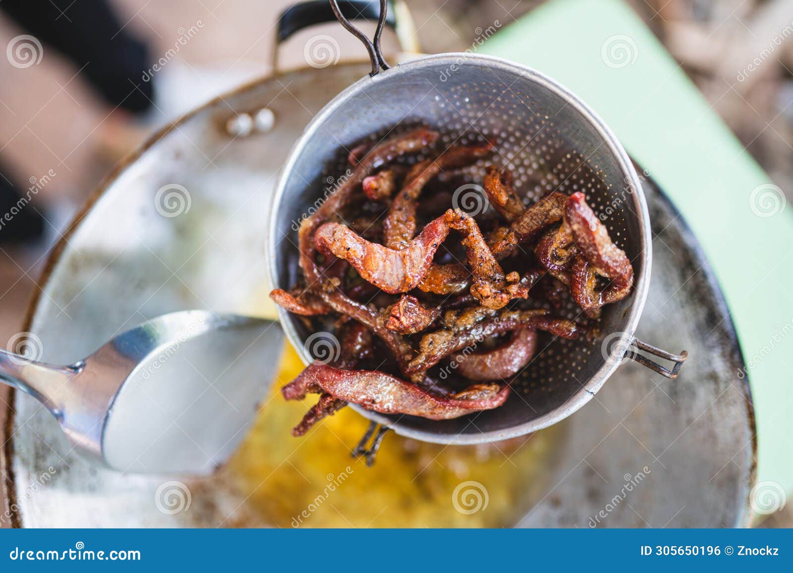 Fried Beef or Deep Fried Beef Thai Style Stock Photo - Image of roast ...