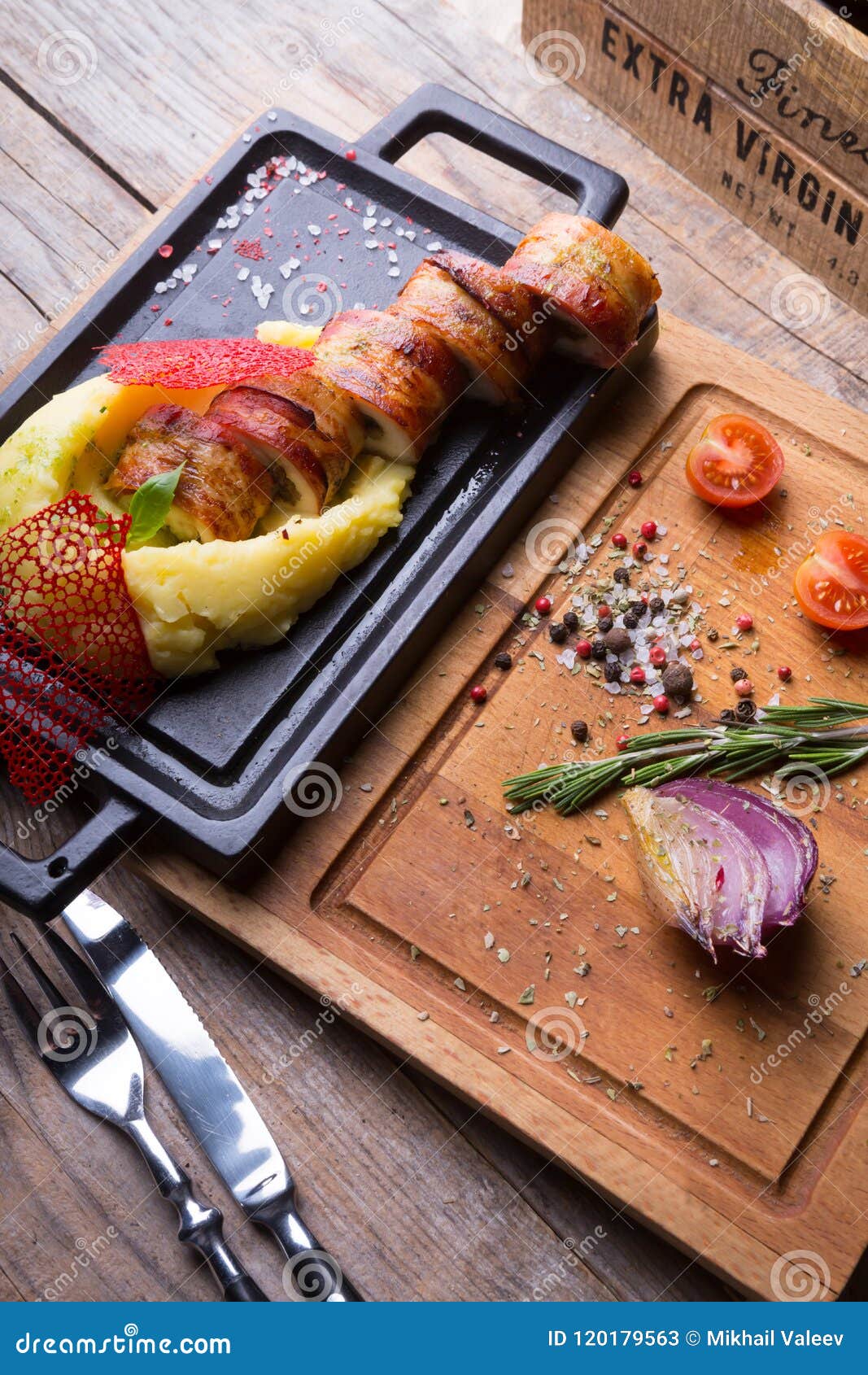 Fried beef roll stock image. Image of delicious, healthy - 120179563