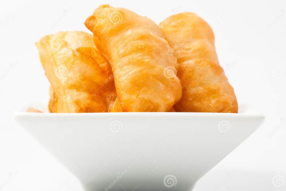 Fried bread stick stock image. Image of milk, dough, deep - 20591331
