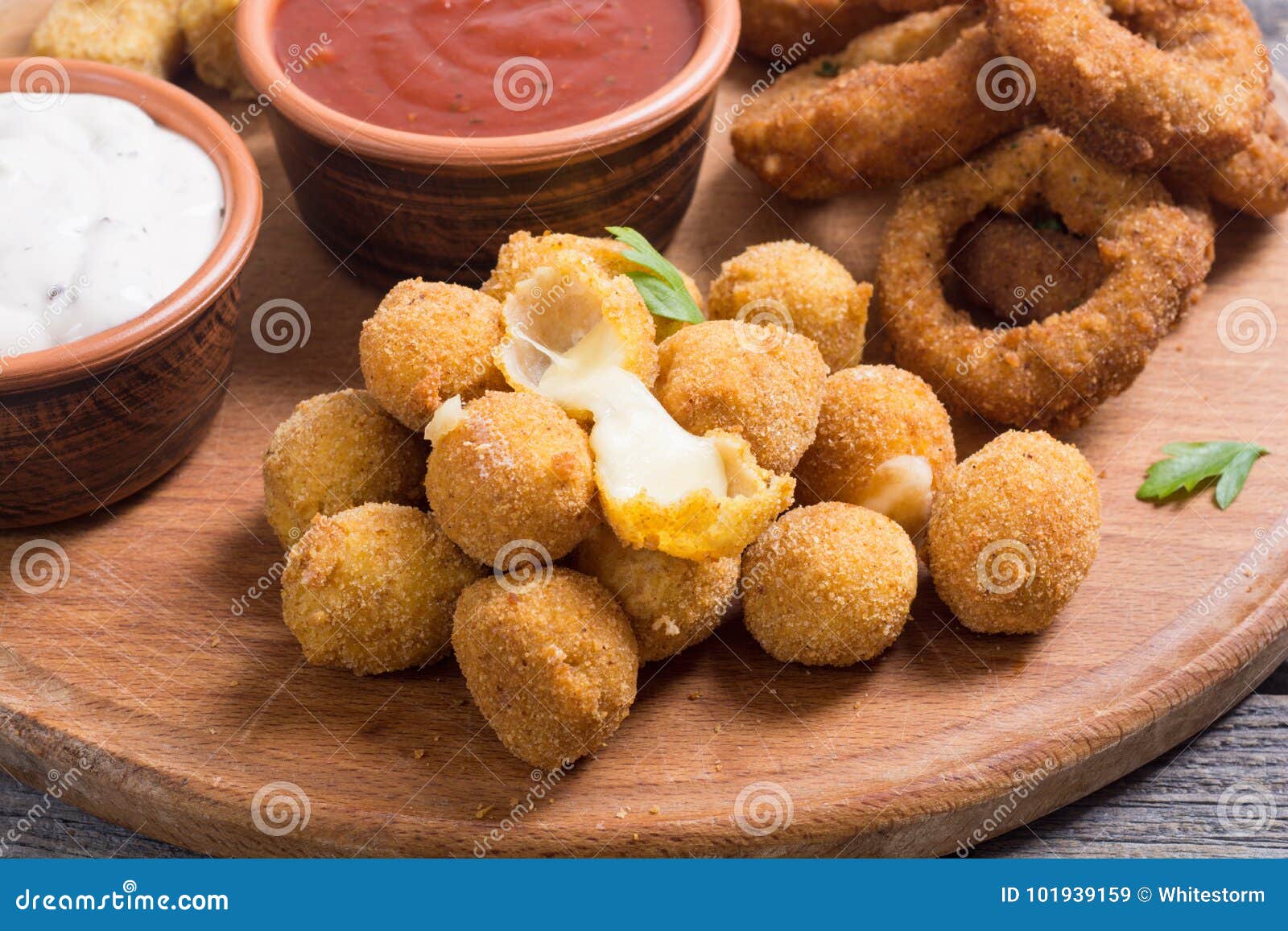 Fried breaded cheese stock image. Image of food, cuisine - 101939159