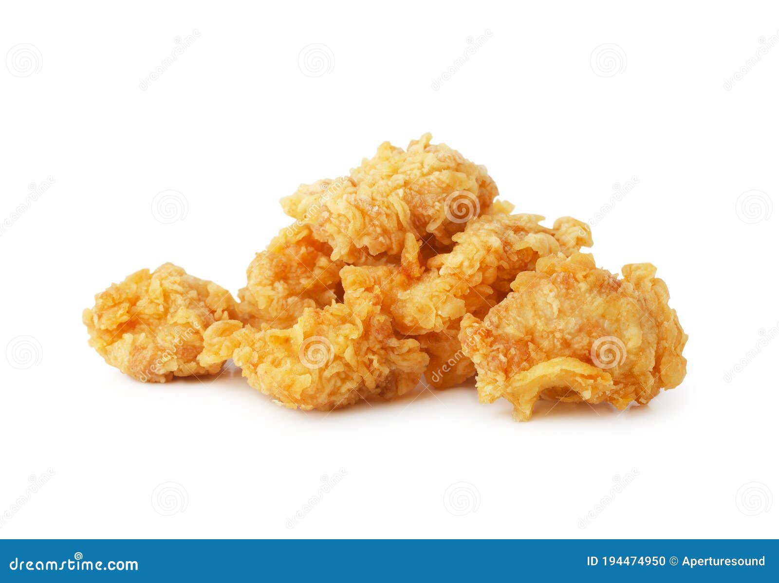 Popcorn Chicken Stock Image | CartoonDealer.com #13406911