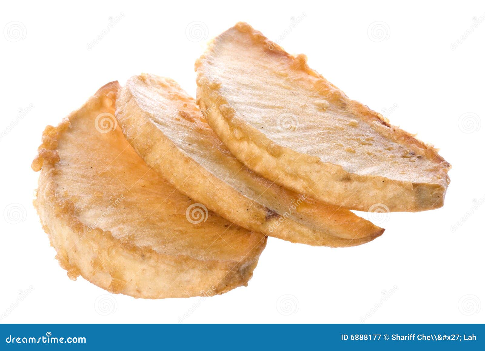 Fried Breadfruit Isolated stock image. Image of lunch - 6888177