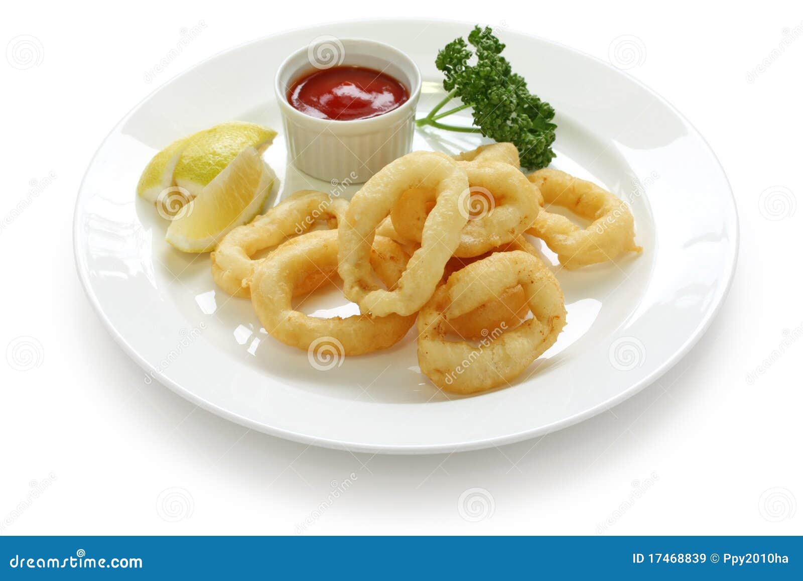 Fried calamari stock image. Image of healthy, deep, seafood - 17468839