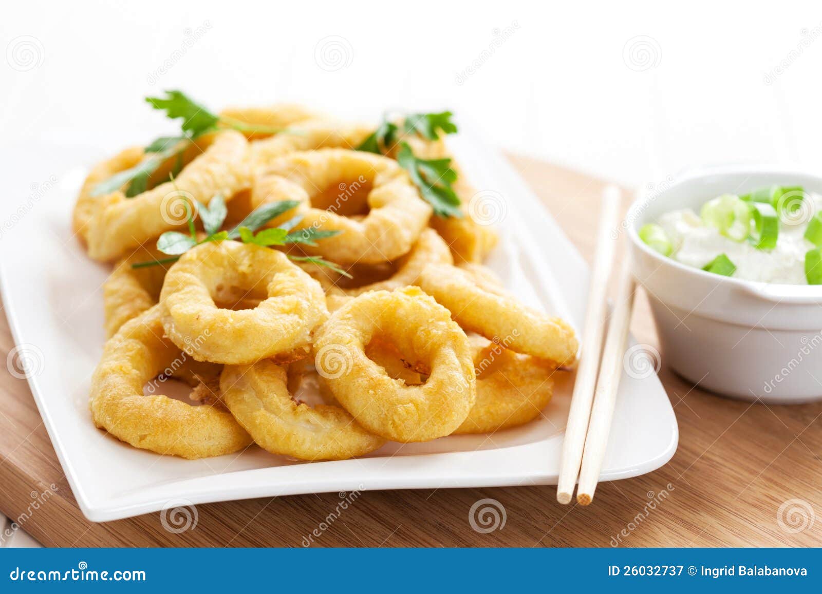Calamari Rings Royalty-Free Stock Photo | CartoonDealer.com #42852369