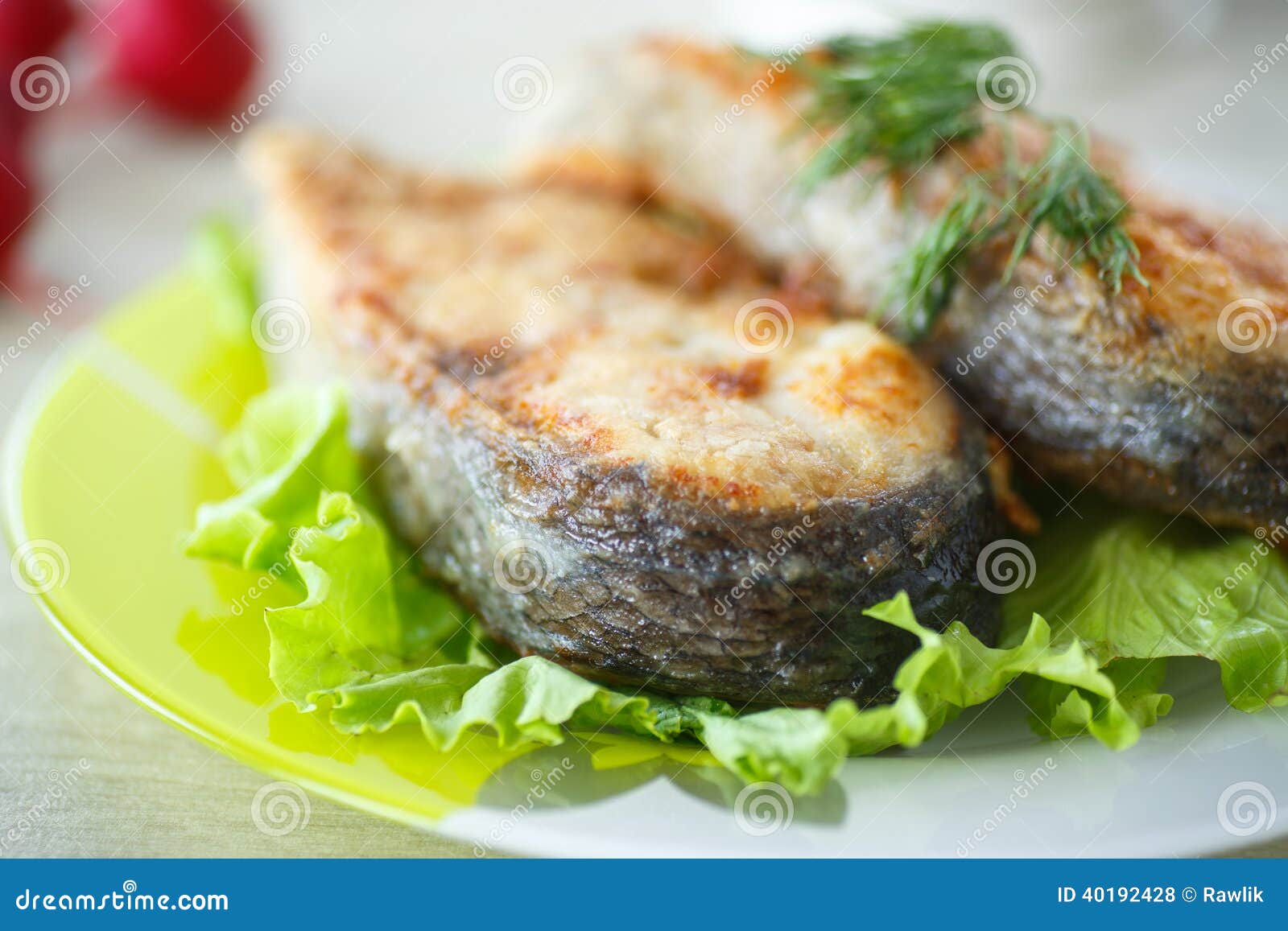 Fried carp stock photo. Image of plate, lunch, grill - 40192428