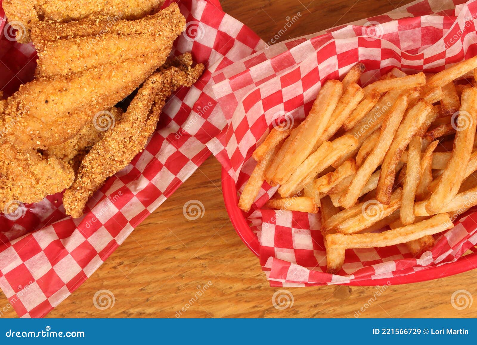 Fried Catfish Fillets in Rural Cafe Restaurant Stock Image - Image of ...