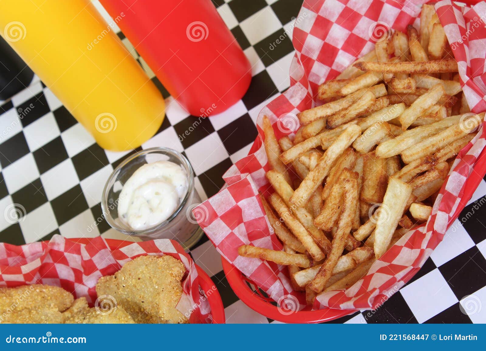 Fried Catfish Fillets in Rural Cafe Restaurant Stock Image - Image of ...