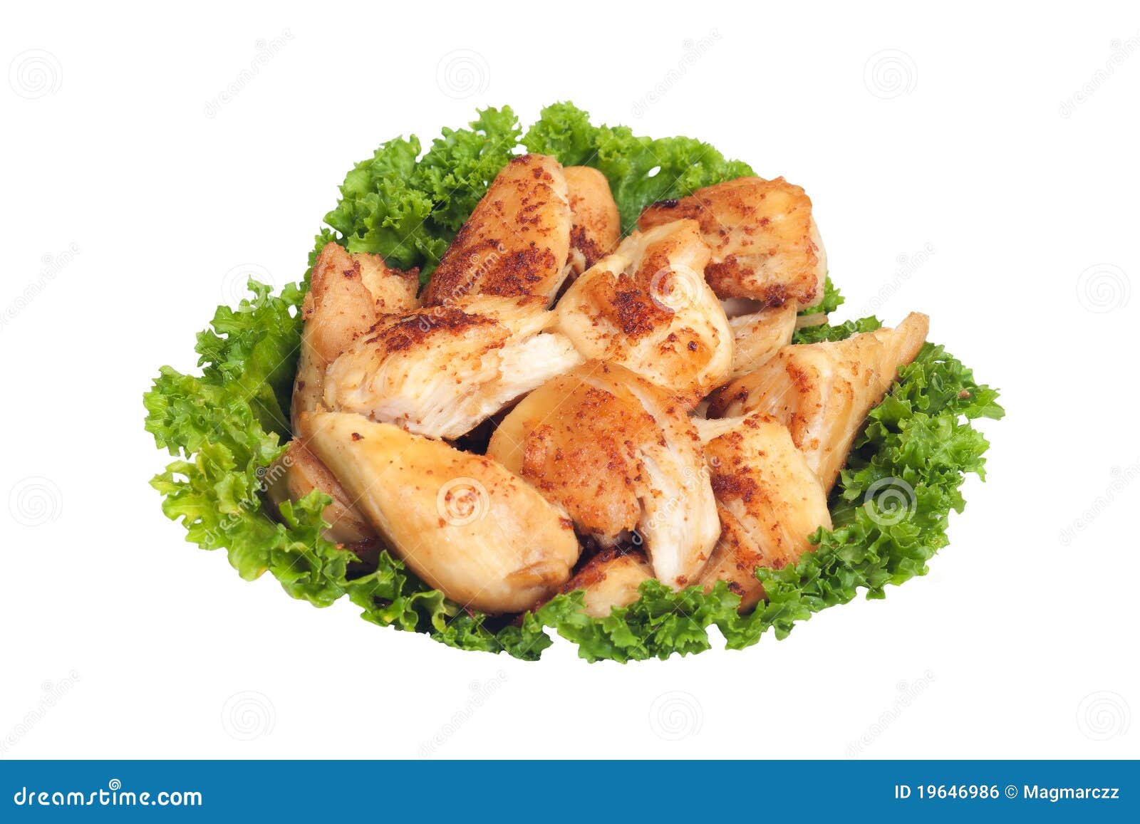 Fried chciken stock photo. Image of meal, dieting, fresh - 19646986