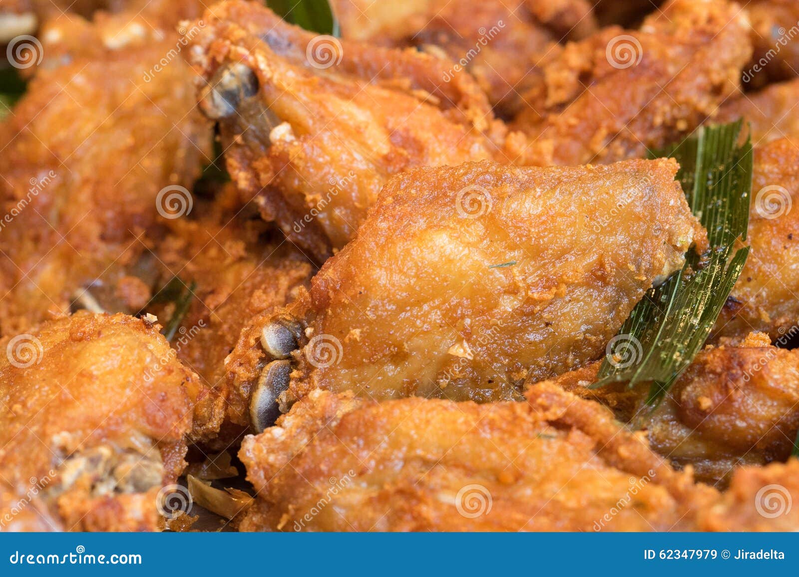 Fried Chicked Wing stock image. Image of dinner, chicked - 62347979