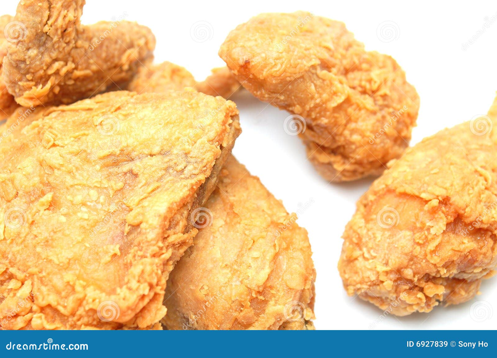Fried chicken stock image. Image of piece, delicious, tight - 6927839