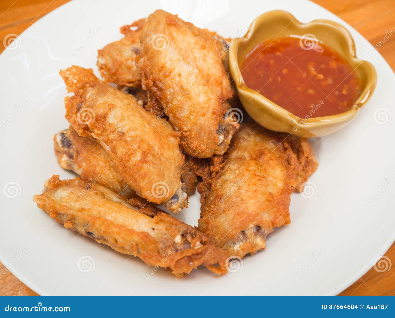 Fried chicken appetizer stock photo. Image of table, gourmet - 87664604