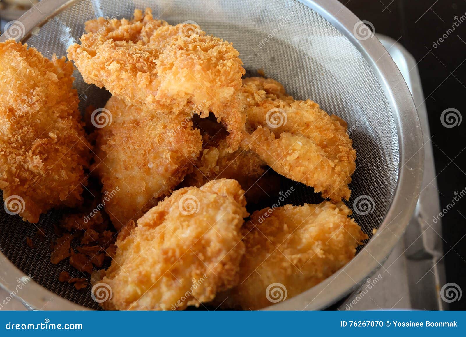 Fried chicken stock photo. Image of snack, fried, food - 76267070
