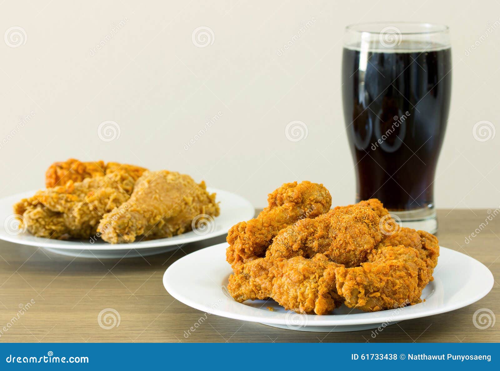 Fried Chicken with Cola on Dining Table Stock Photo - Image of ... Fried Chicken with Cola on Dining Table Stock Photo - Image of ...