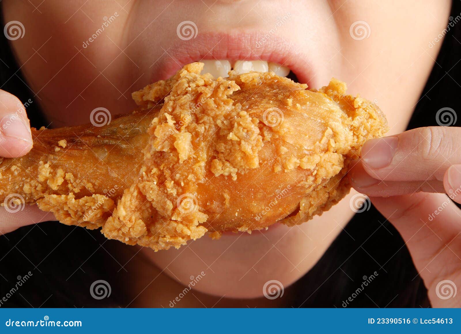 Fried chicken drumstick stock photo. Image of food, appetizer - 23390516