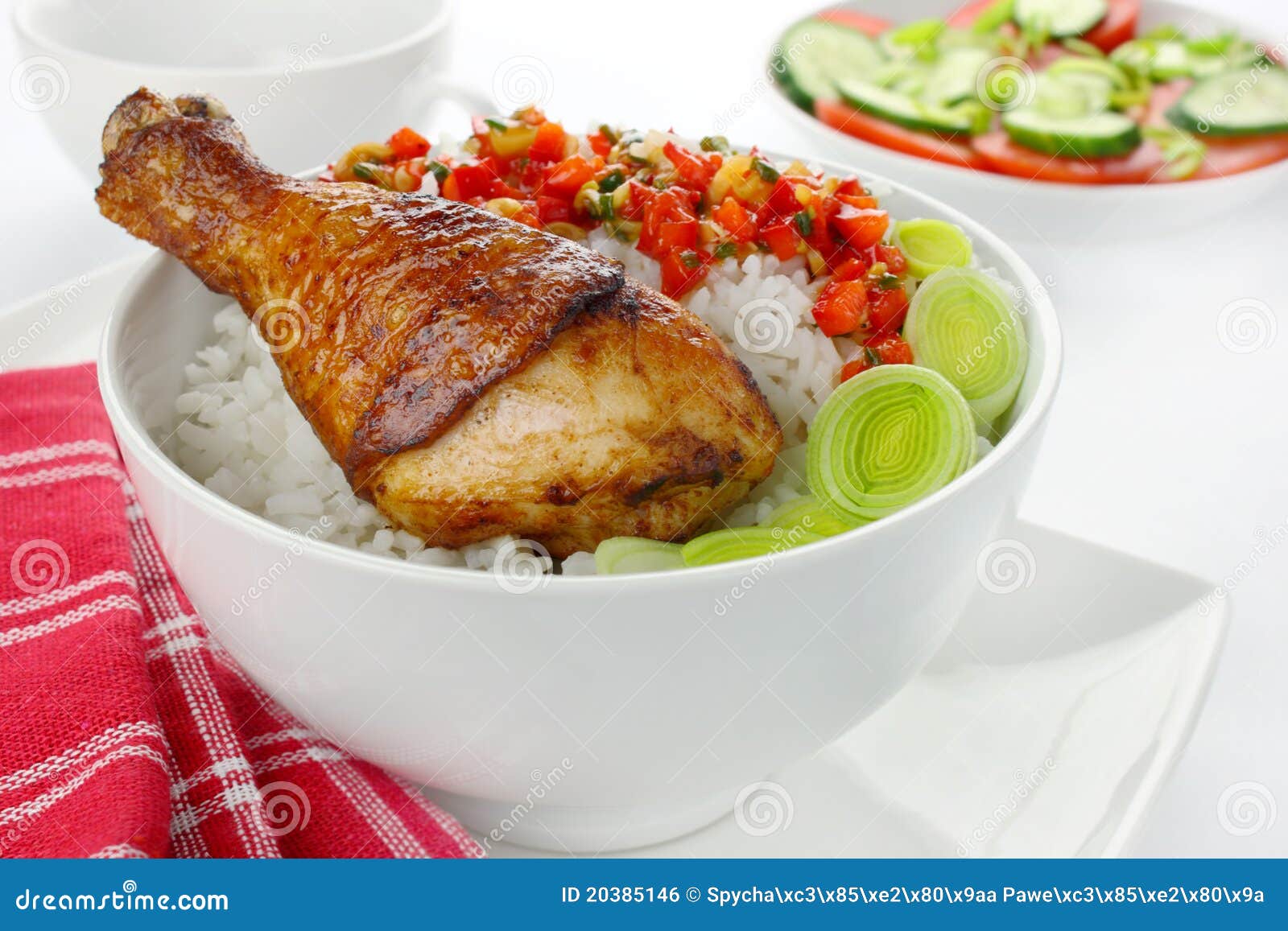 Fried chicken leg stock photo. Image of fresh, chicken - 20385146