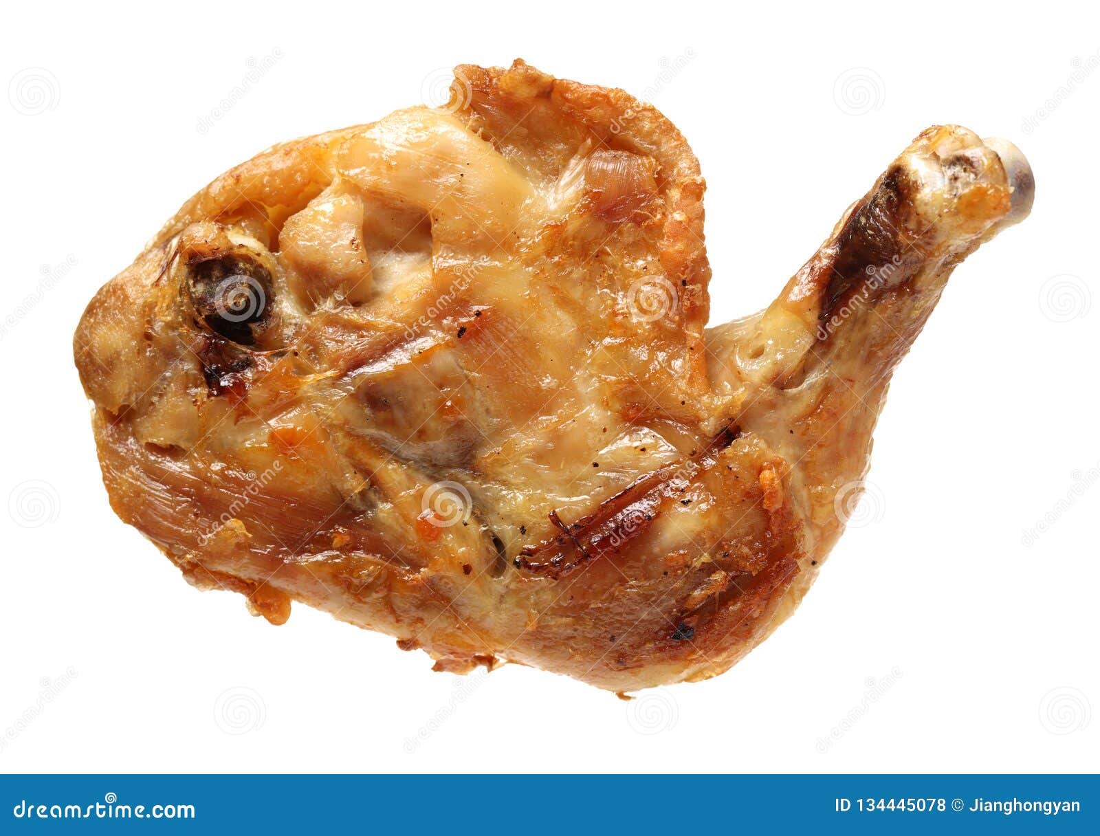 Fried chicken leg stock photo. Image of meat, fried - 134445078