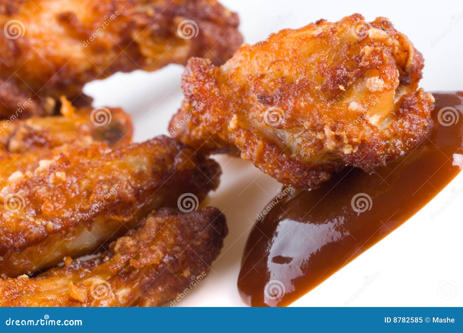 Fried chicken meat stock image. Image of piece, breast - 8782585