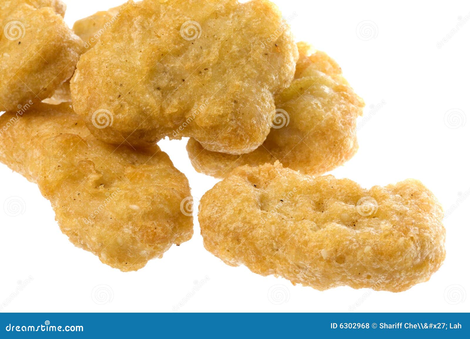 Fried Chicken Nuggets stock photo. Image of fast, fried - 6302968