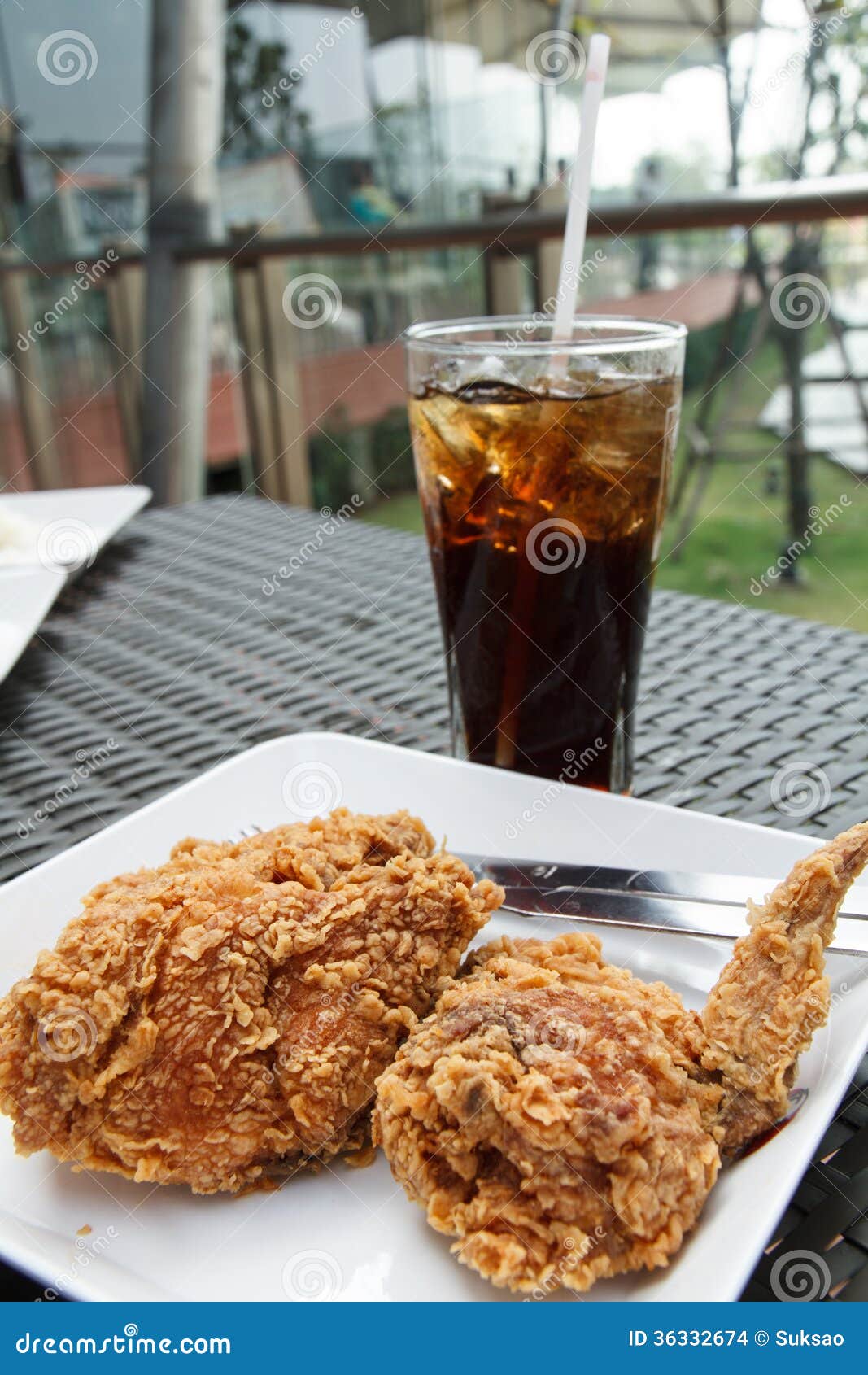Fried Chicken stock photo. Image of dining, delicious - 36332674