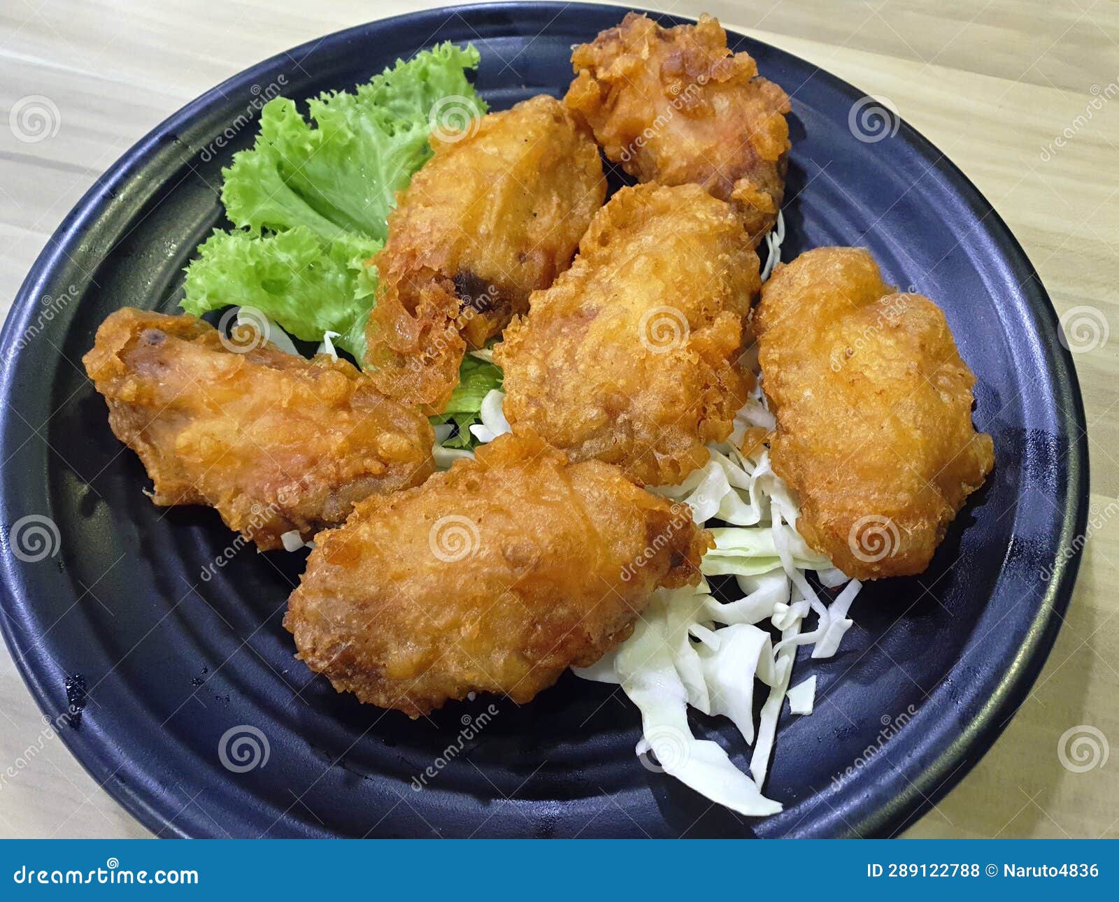 Fried chicken winglet stock photo. Image of nugget, honey - 289122788