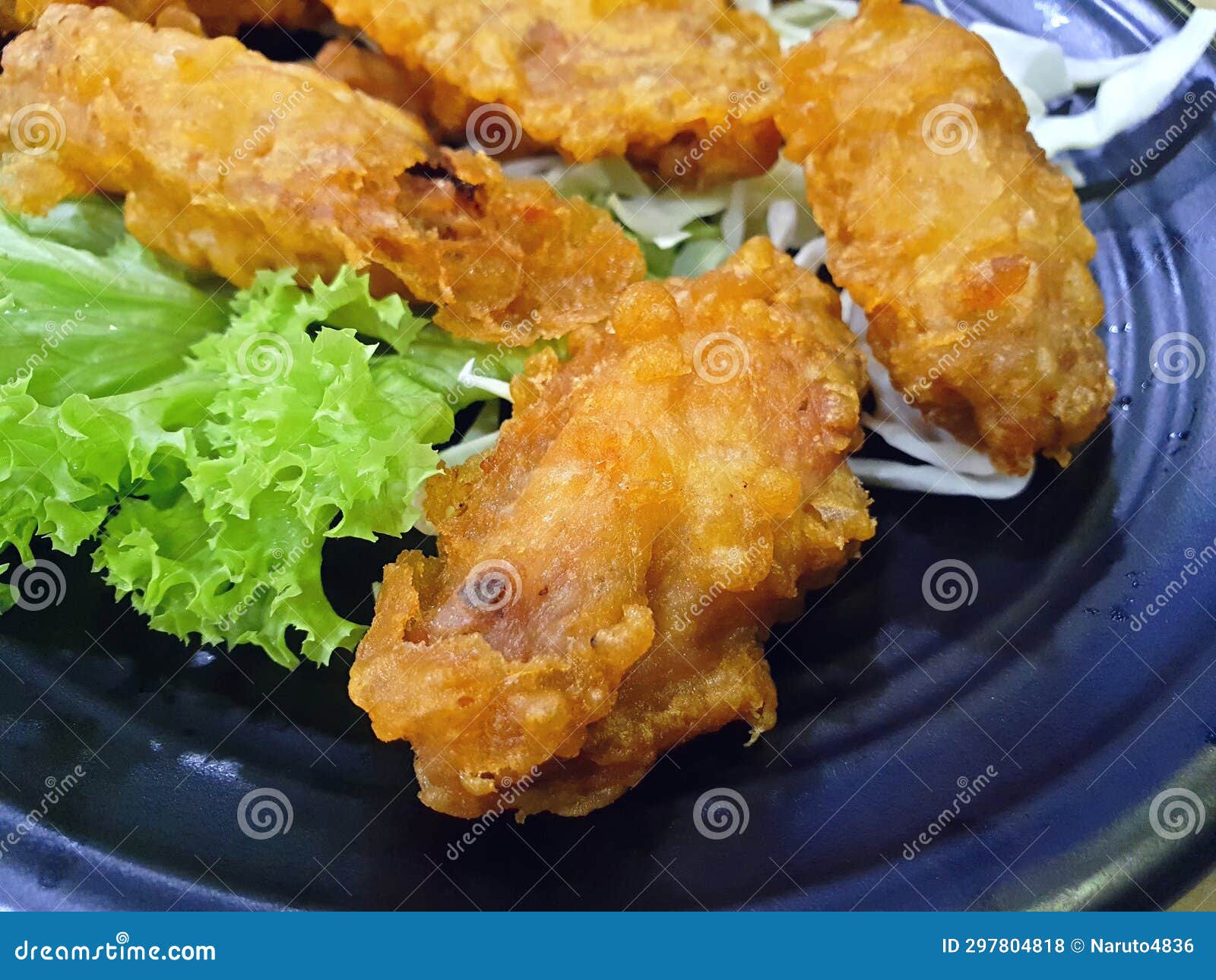 Fried chicken winglet stock photo. Image of chicken - 297804818