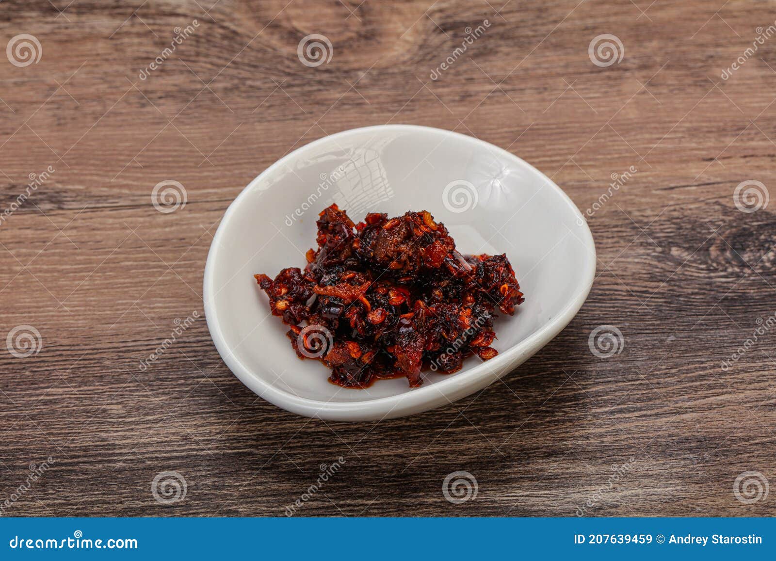 Fried Chili Pepper Sauce with Oil Stock Image - Image of mexican ...