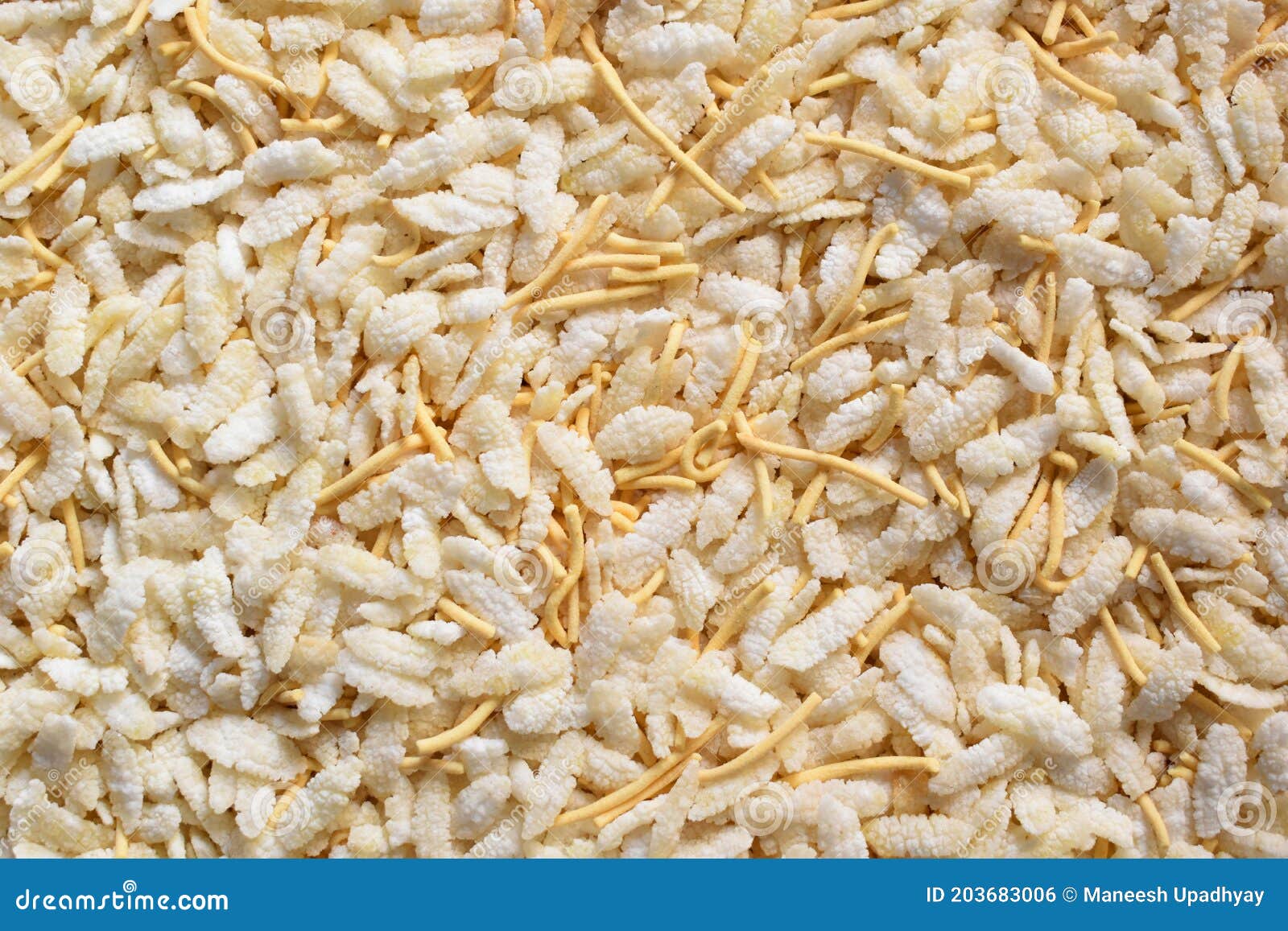 Fried Chiwda snack stock photo. Image of lentils, chickpea - 203683006