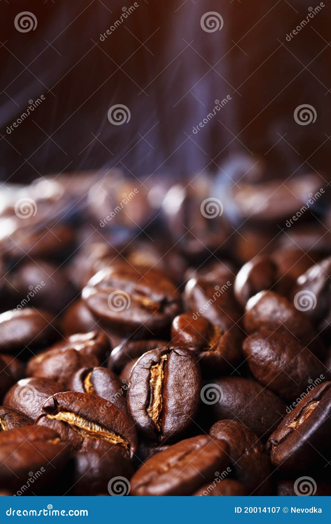 Fried coffee beans stock image. Image of grinding, espresso - 20014107