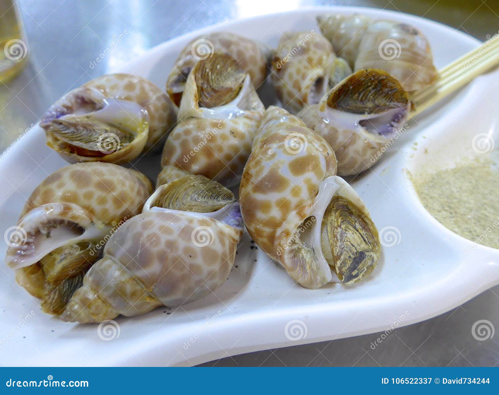 Fried Conch Close Up on Plate Stock Image - Image of cold, food: 106522337