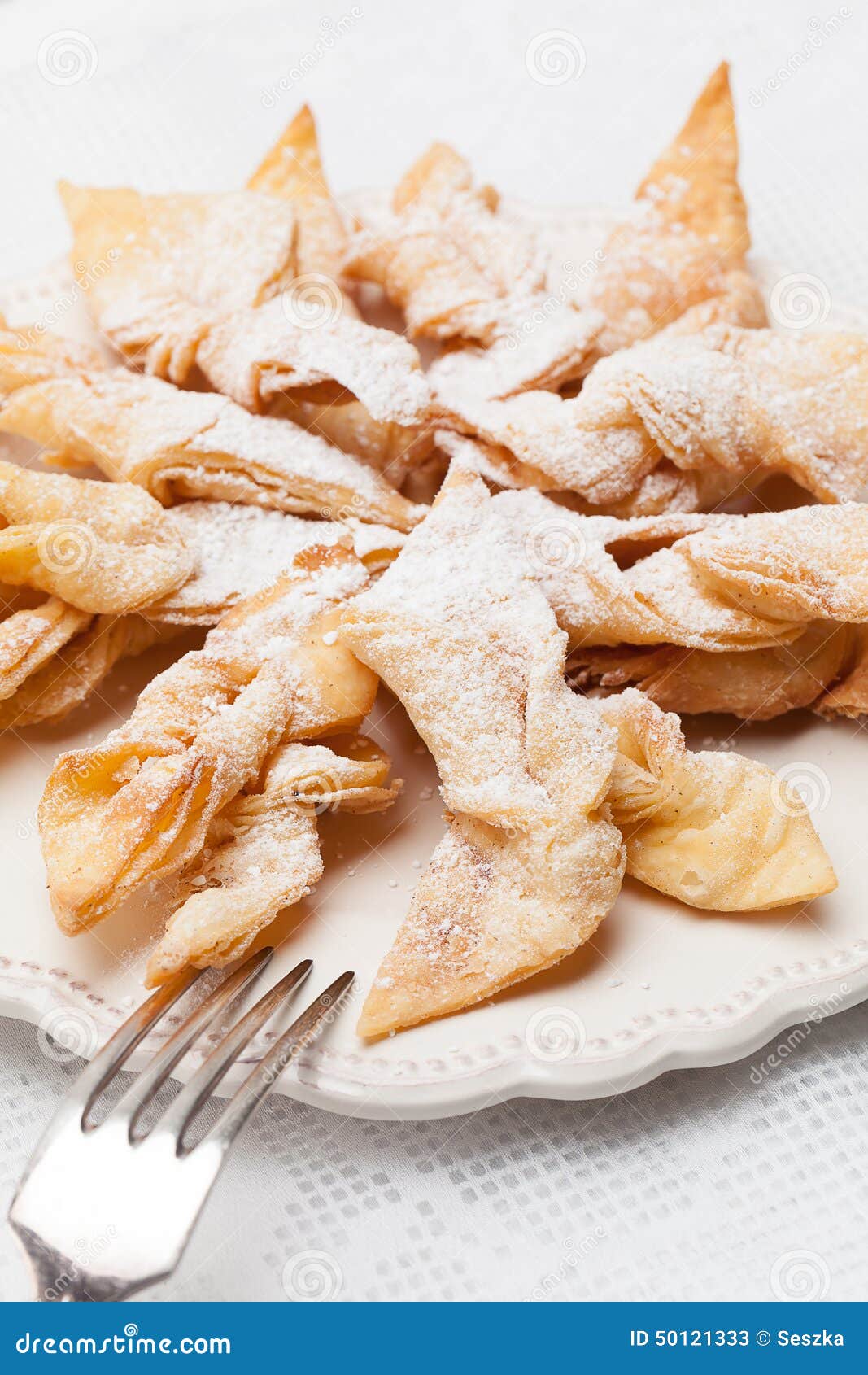 Fried cookies. stock image. Image of cuisine, golden - 50121333
