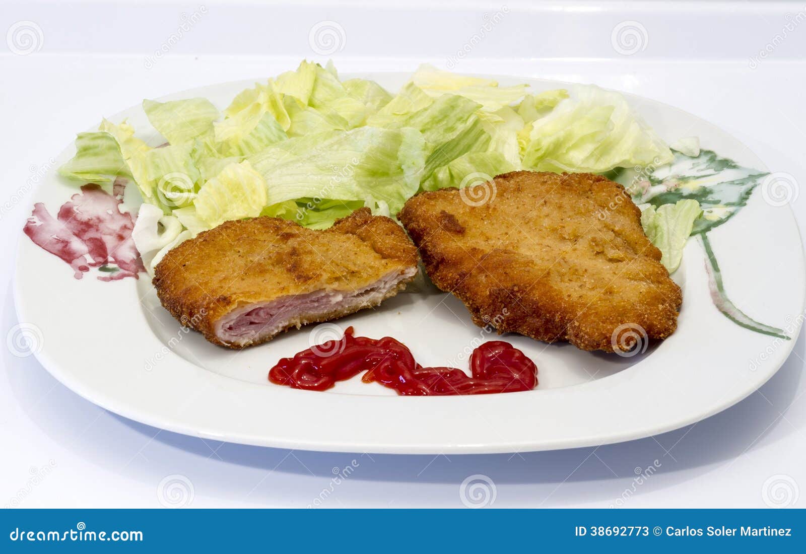 Fried cordon blue stock image. Image of fried, cuisine - 38692773