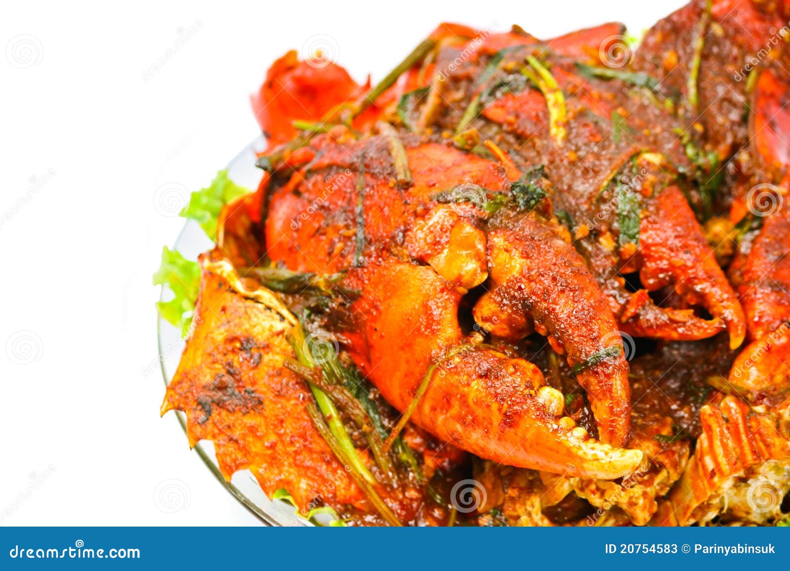 Fried Crab with Curry Paste Stock Image - Image of eating, paste: 20754583