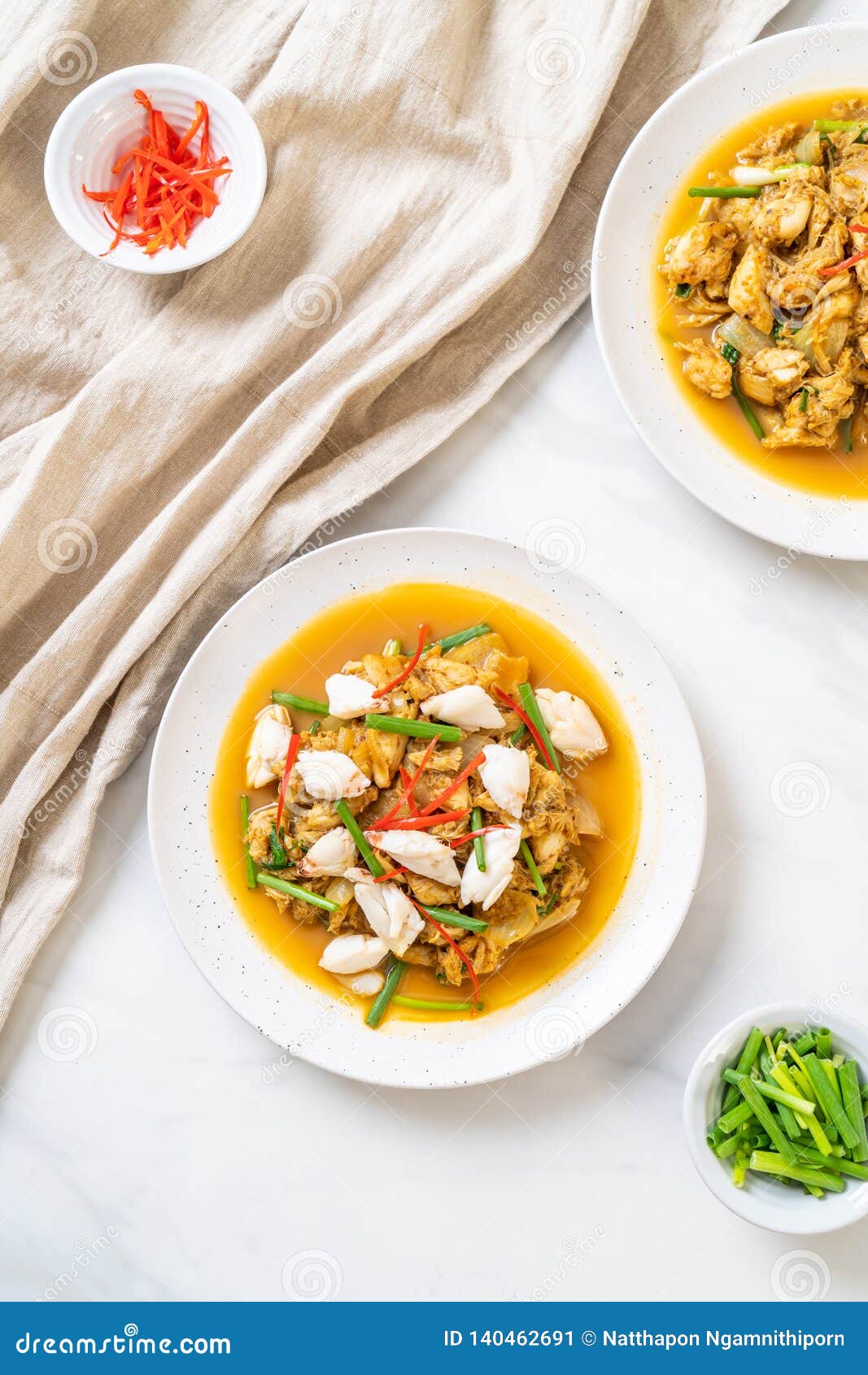 Fried Crab with Curry Powder Stock Image - Image of cuisine, isolated ...