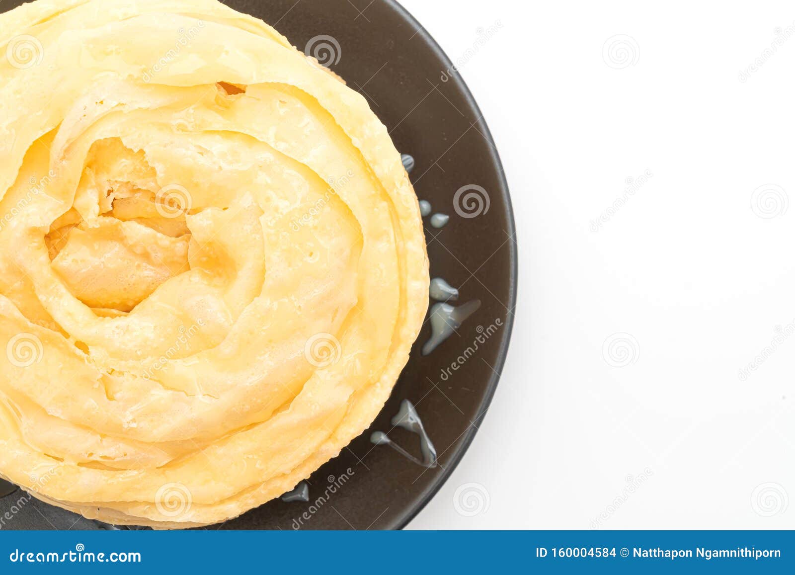 Fried crispy roti dough stock photo. Image of culture - 160004584