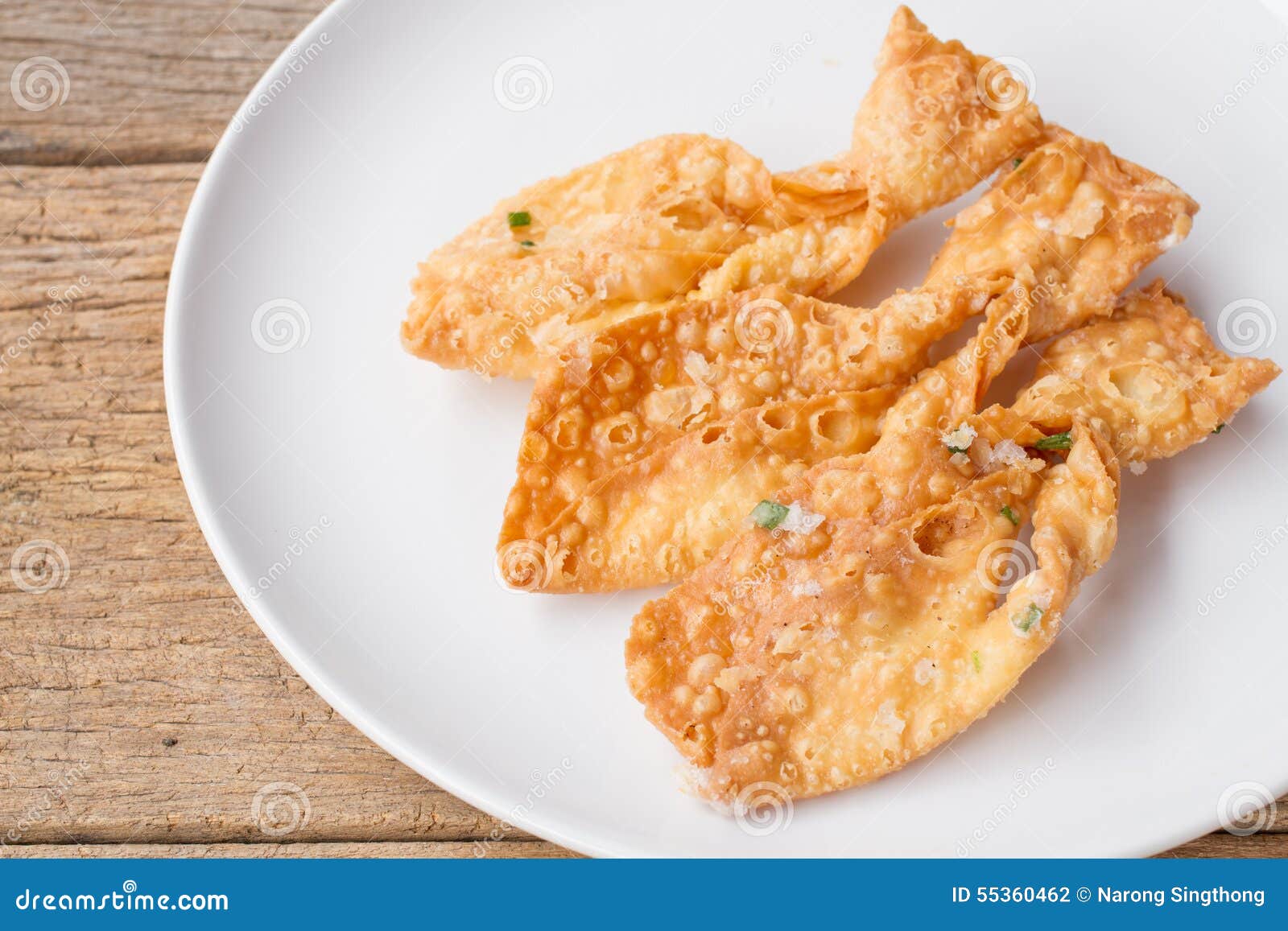 Fried Crispy Roti Make Fish Shape Royalty-Free Stock Image ...