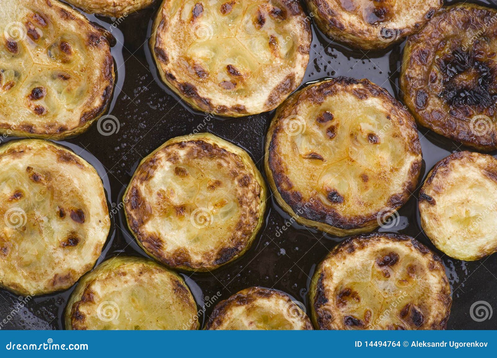 Fried cutting marrow stock photo. Image of healthy, juicy - 14494764