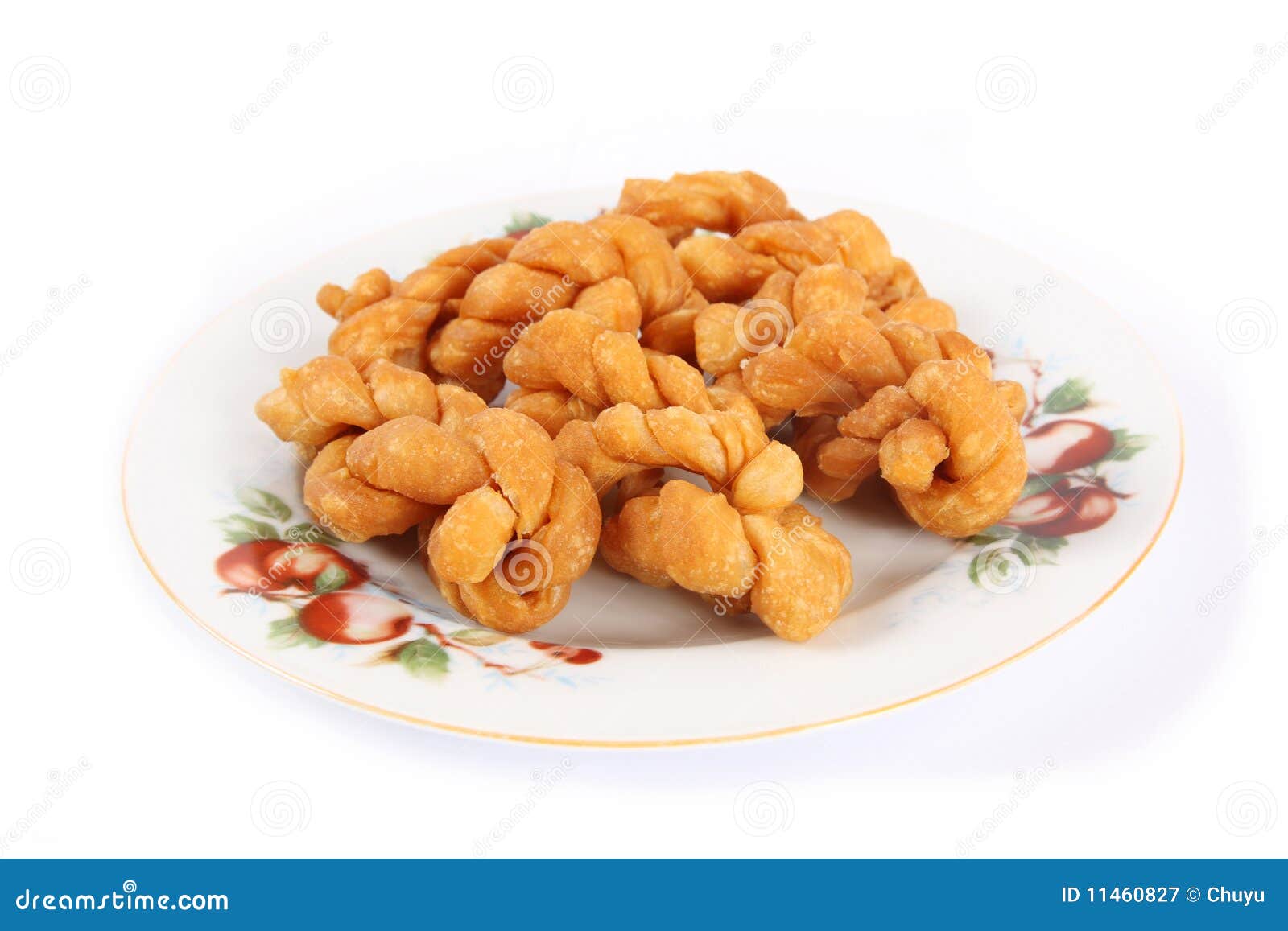 Fried dough twist stock image. Image of fried, delicious - 11460827
