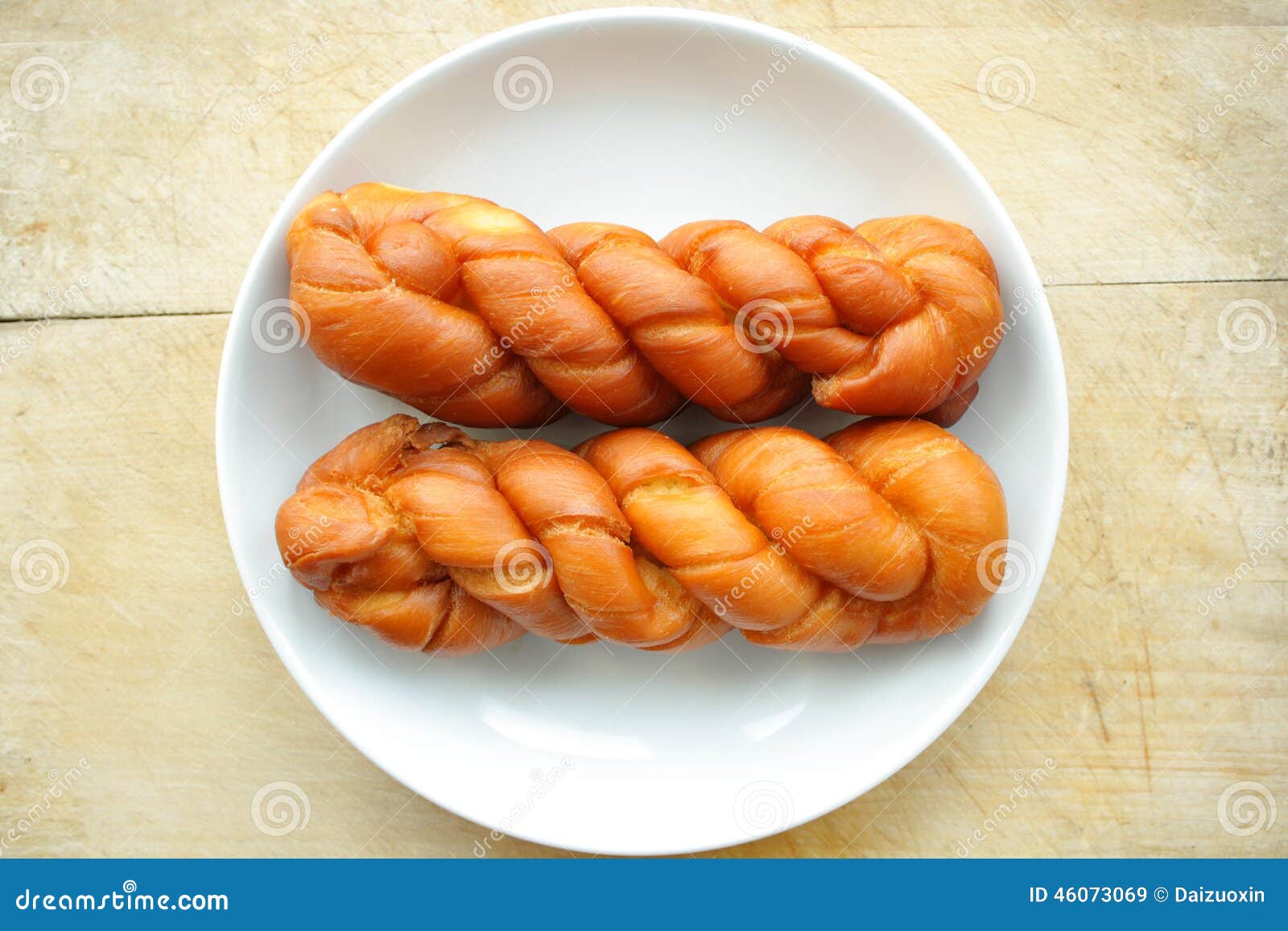 Fried dough twist stock image. Image of fried, chinese - 46073069