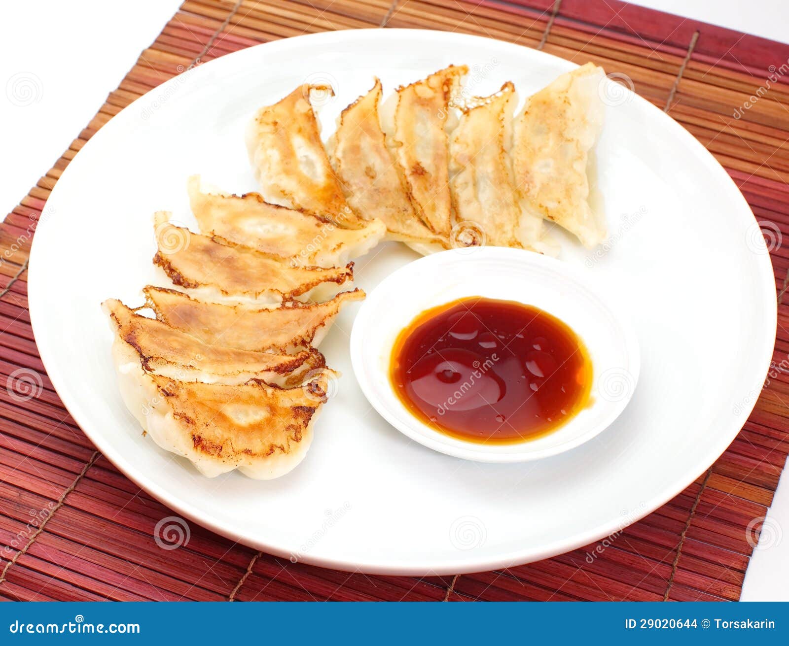 Fried dumplings stock photo. Image of chives, pork, chicken - 29020644