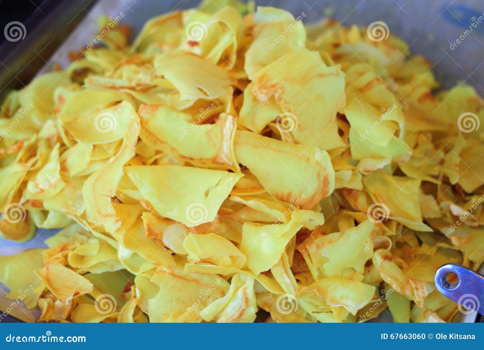 Fried durian stock photo. Image of market, cuisine, food - 67663060