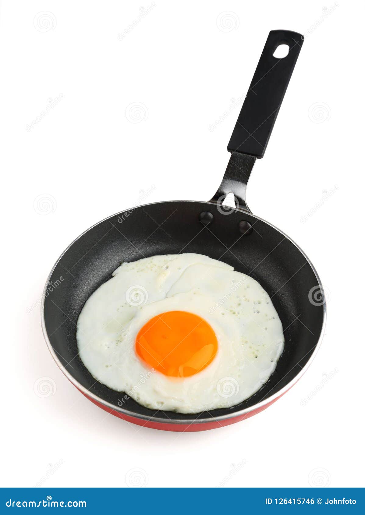 A fried egg in frying pan stock photo. Image of health - 126415746 A fried egg in frying pan stock photo. Image of health - 126415746