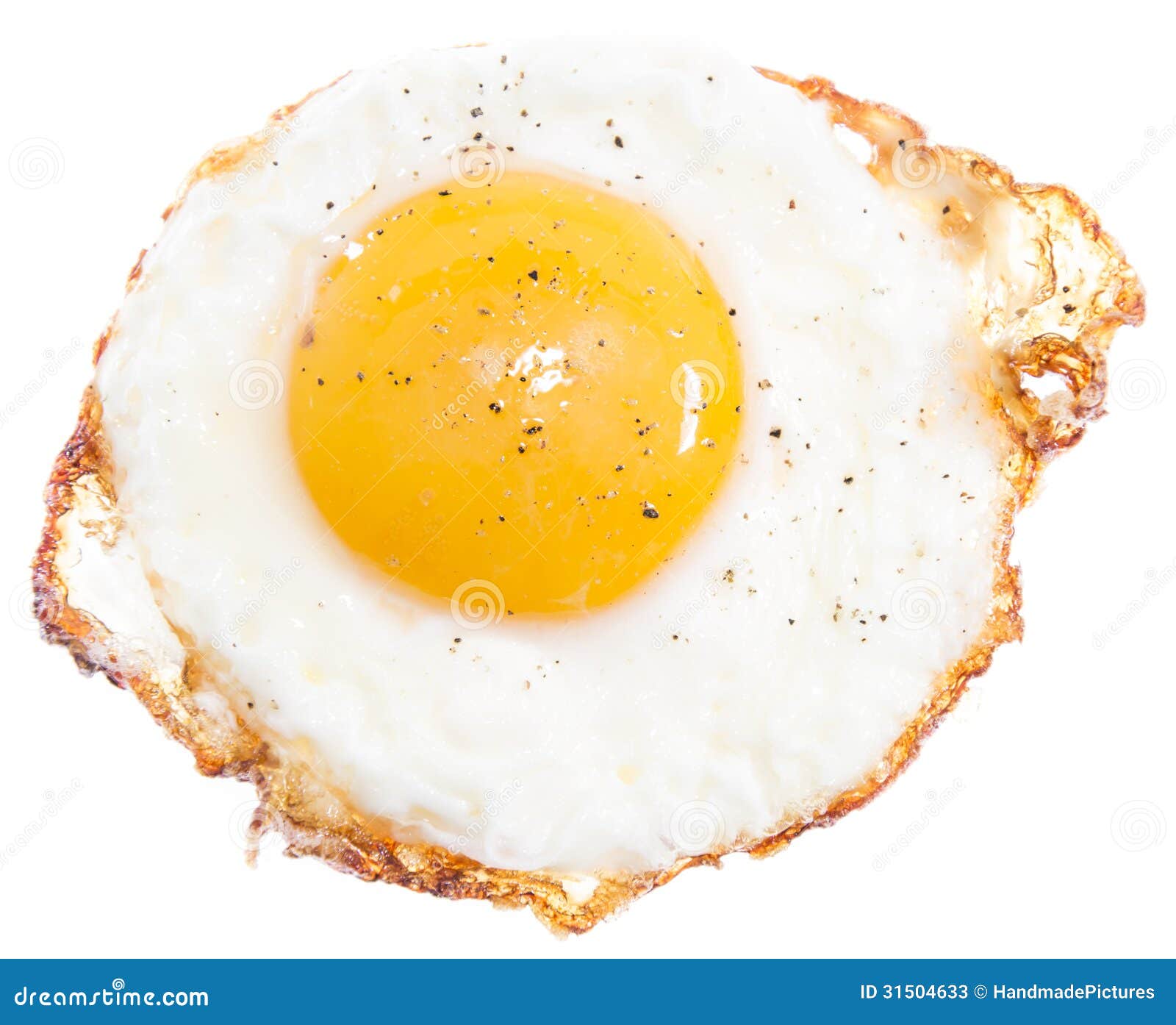 Fried Egg Isolated on White Stock Image - Image of traditional ... Fried Egg Isolated on White Stock Image - Image of traditional ...