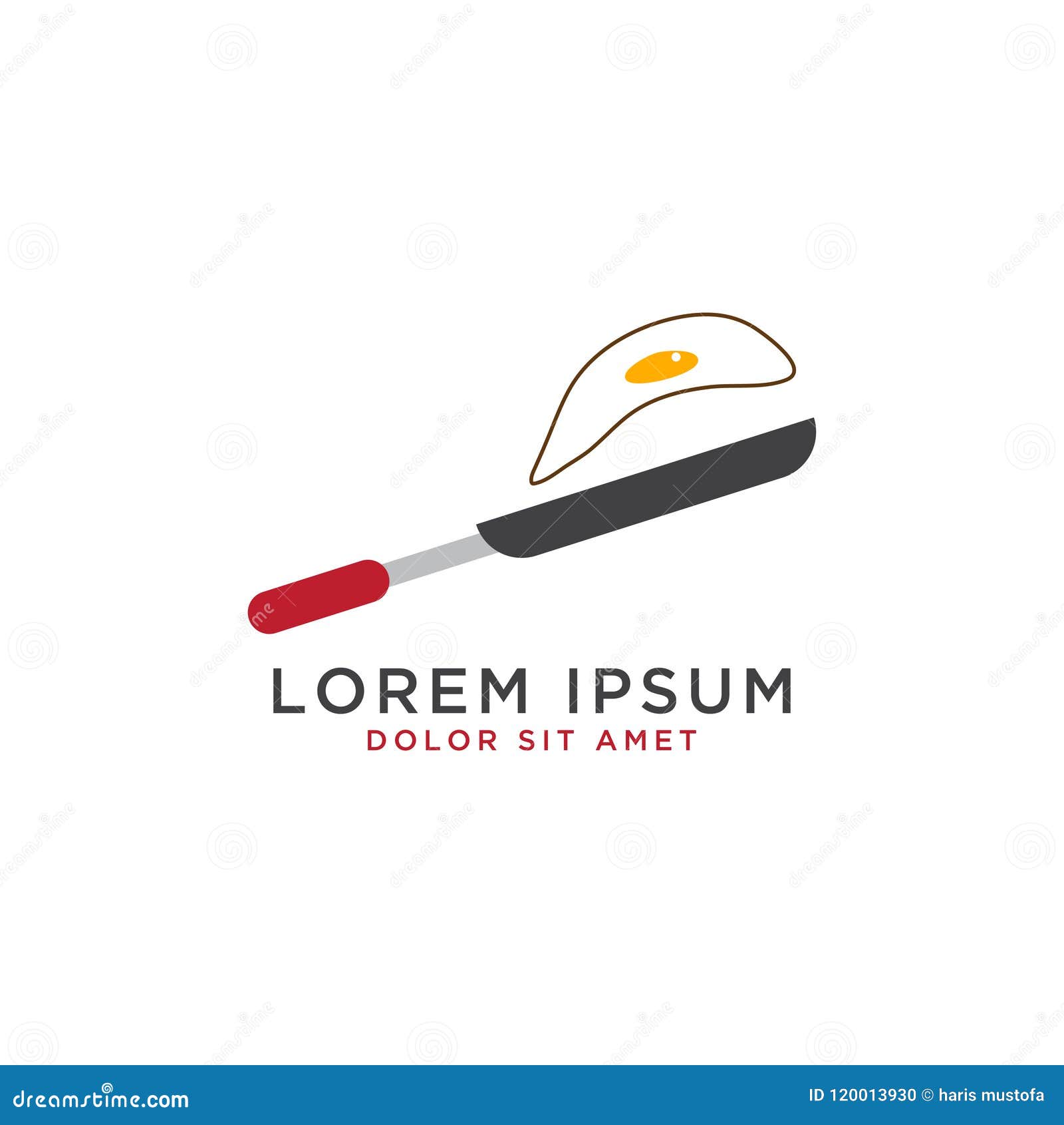 Fried Egg Logo Design Template Stock Vector - Illustration of eggs ...