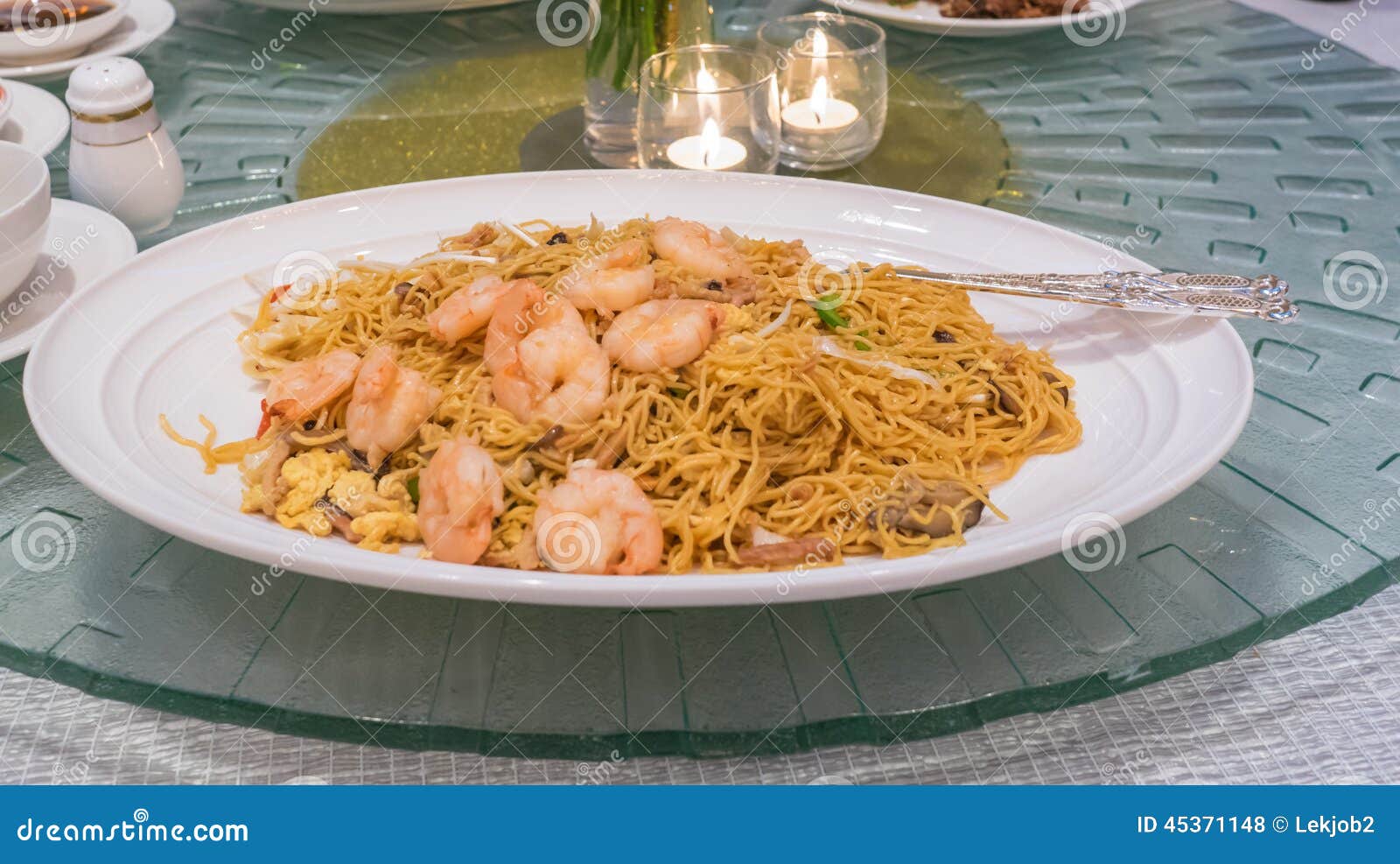 Fried egg noodles stock photo. Image of ingredient, food - 45371148