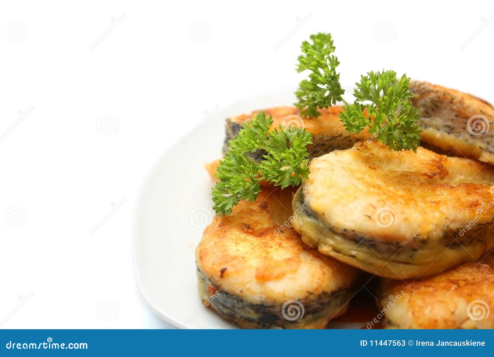 Fried fish stock image. Image of mayonnaise, orange, fish - 11447563