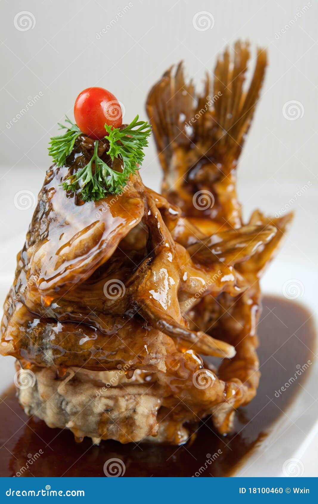 Fried fish stock photo. Image of delicious, tradition - 18100460