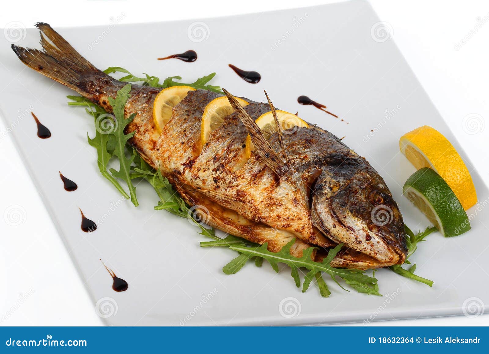 Two Fried Fish Fillet From The Flatfish Flounder With Potatoes, Spinach ...