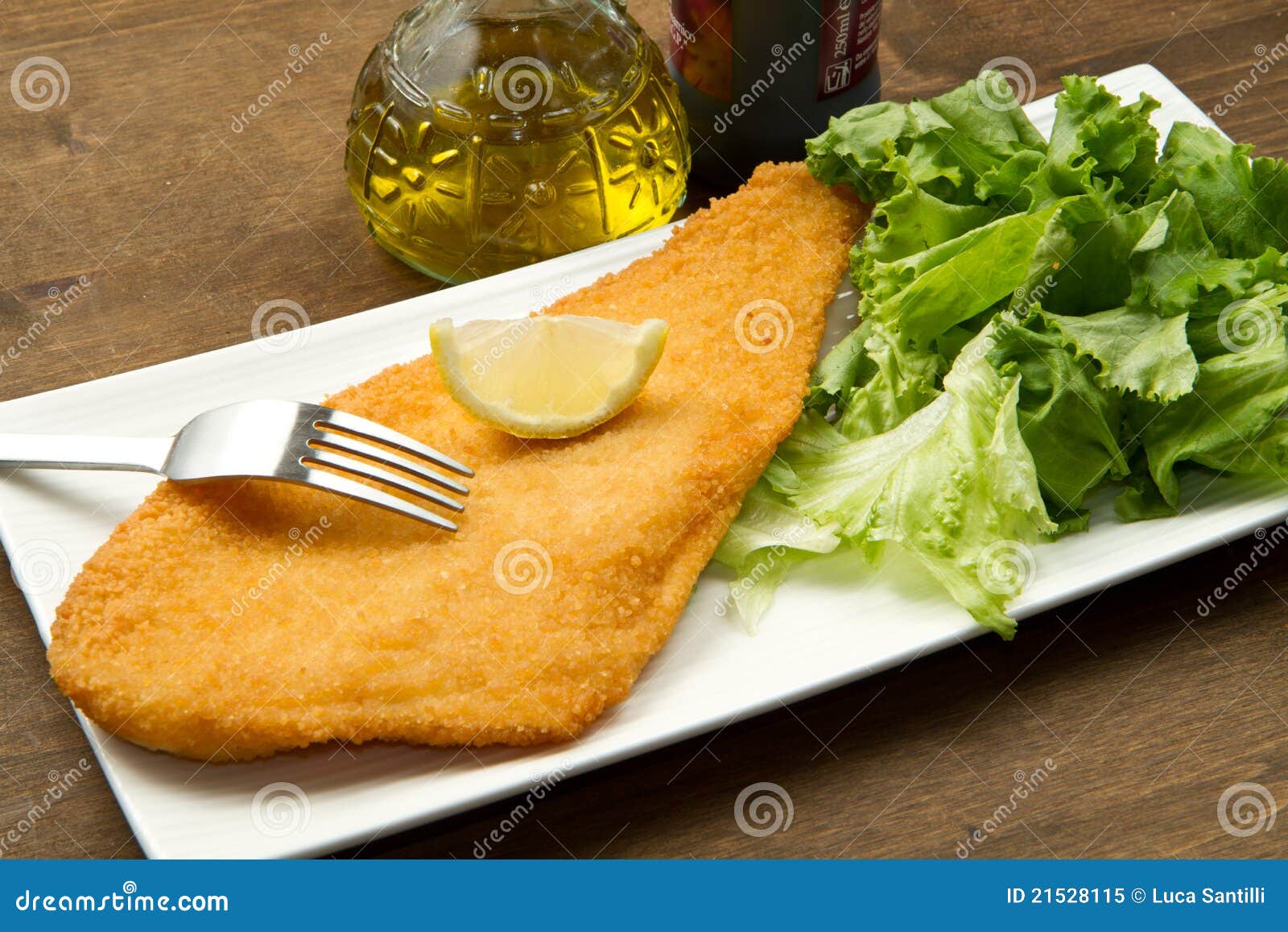 Fried fish stock image. Image of nutrition, carrots, food - 21528115
