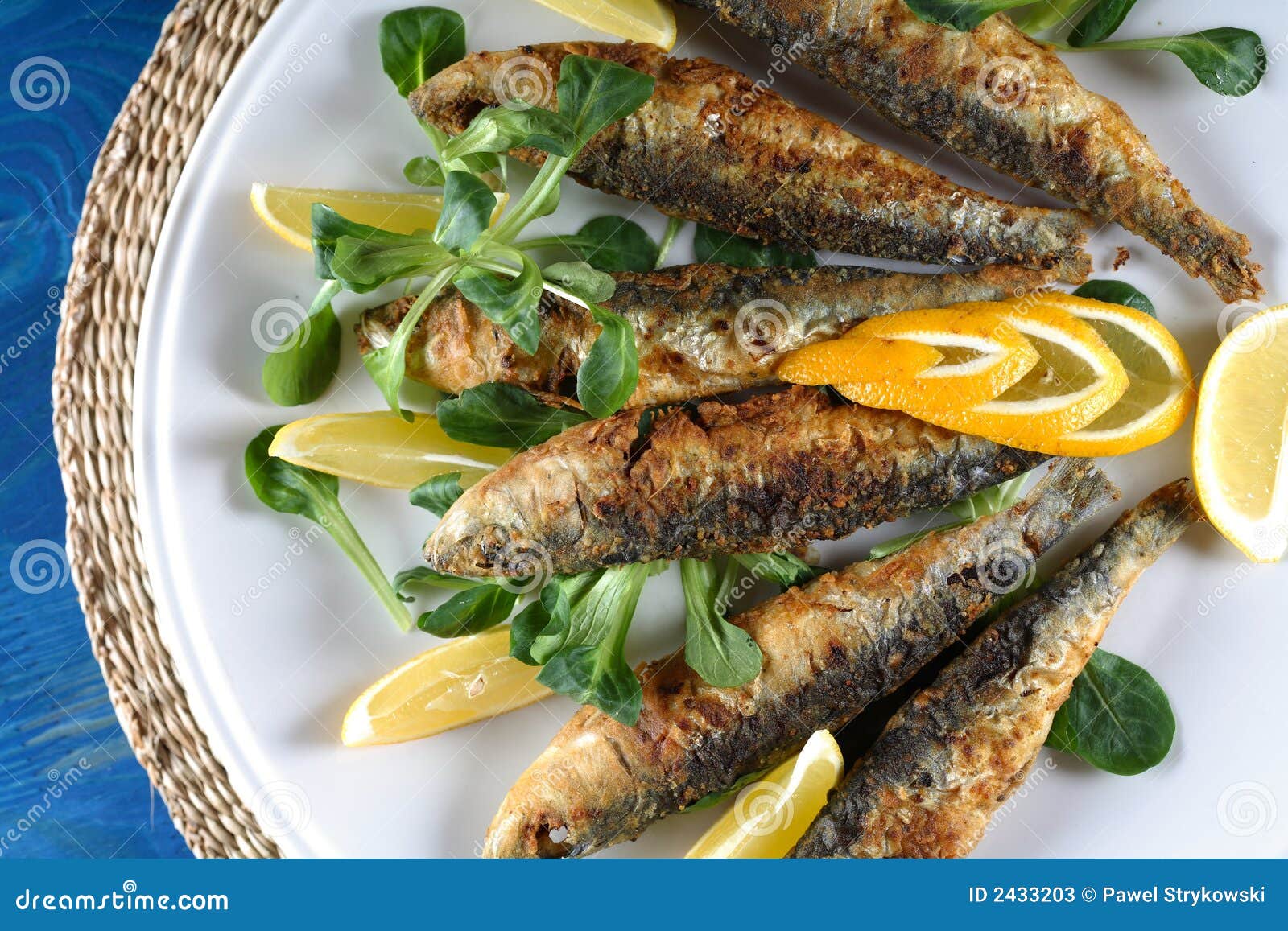 Fried Fish Stock Photos - Image: 2433203
